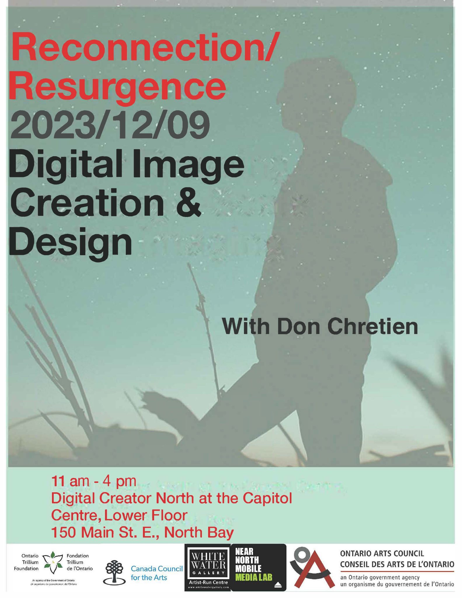 Free Digital Image Creation & Design Workshop - White Water Gallery